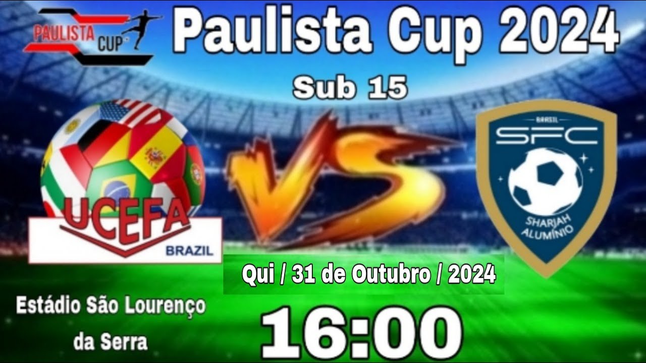UCEFA x Sharjah - Su15 / Paulista Cup 2024. - YouTube