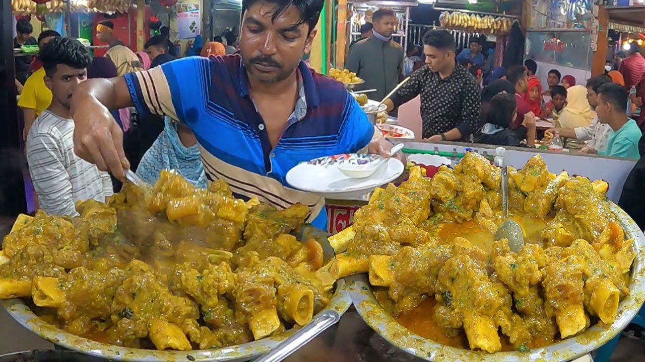 Special Biggest Beef Nalli Nihari @ Tk 150! Bd Street Food - YouTube