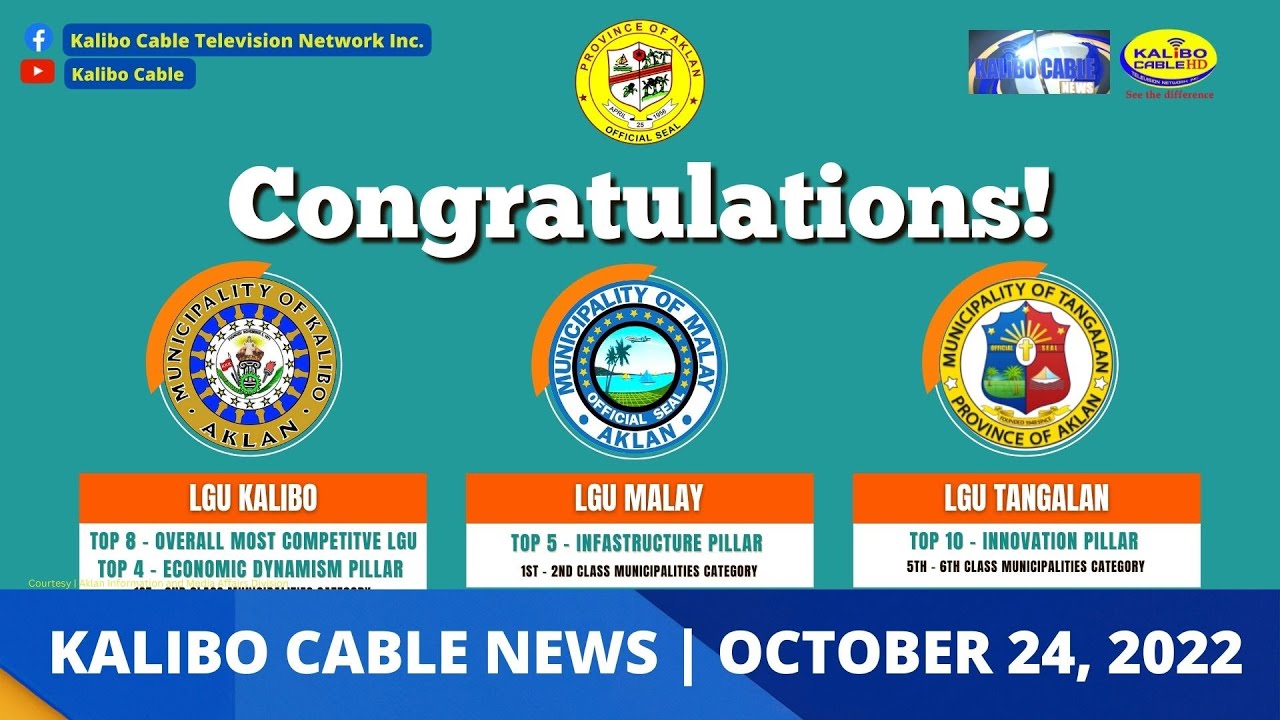 KALIBO CABLE NEWS | OCTOBER 24, 2022 - YouTube