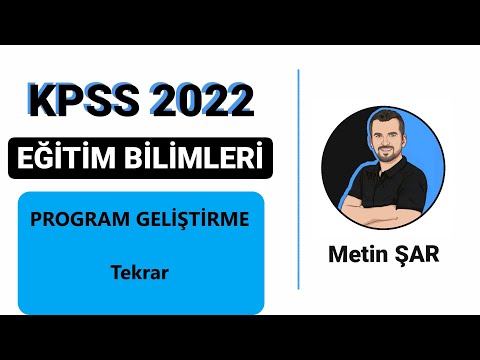 PROGRAM GELİŞTİRME 2022 Tekrar-1