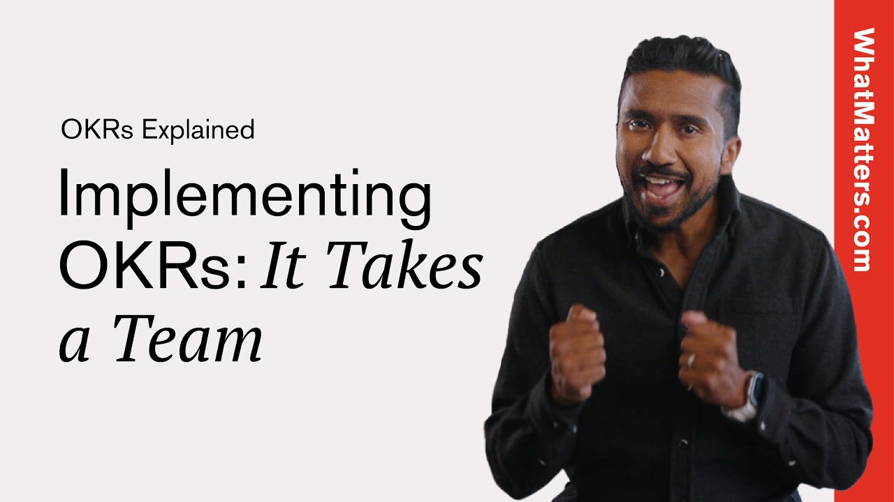 Build your OKR Team: Champion, Conductor, Shepherd | OKRs Explained ...