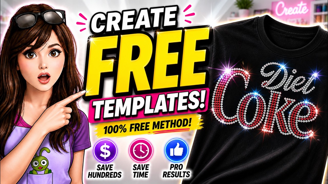 Save Hundreds 🤑 On Rhinestone Designs With This Free Method - YouTube