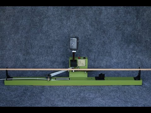 Electronic Arrow Spine Tester - YouTube