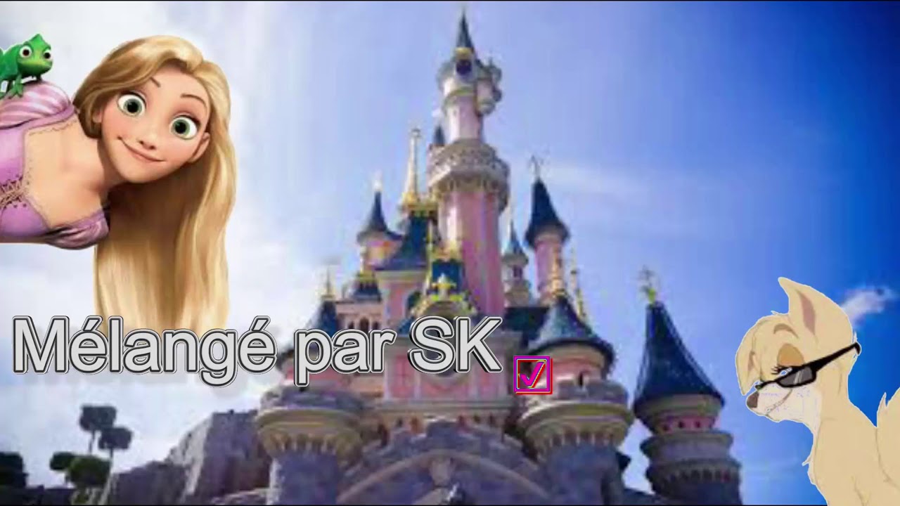 Mix Disney Raiponce et Ange Clochard Sean Kevan ☑ - YouTube