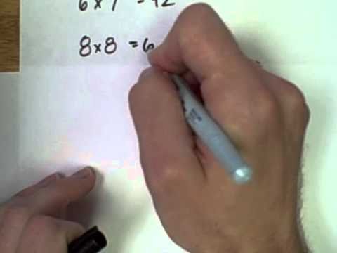 Finger Multiplication - YouTube