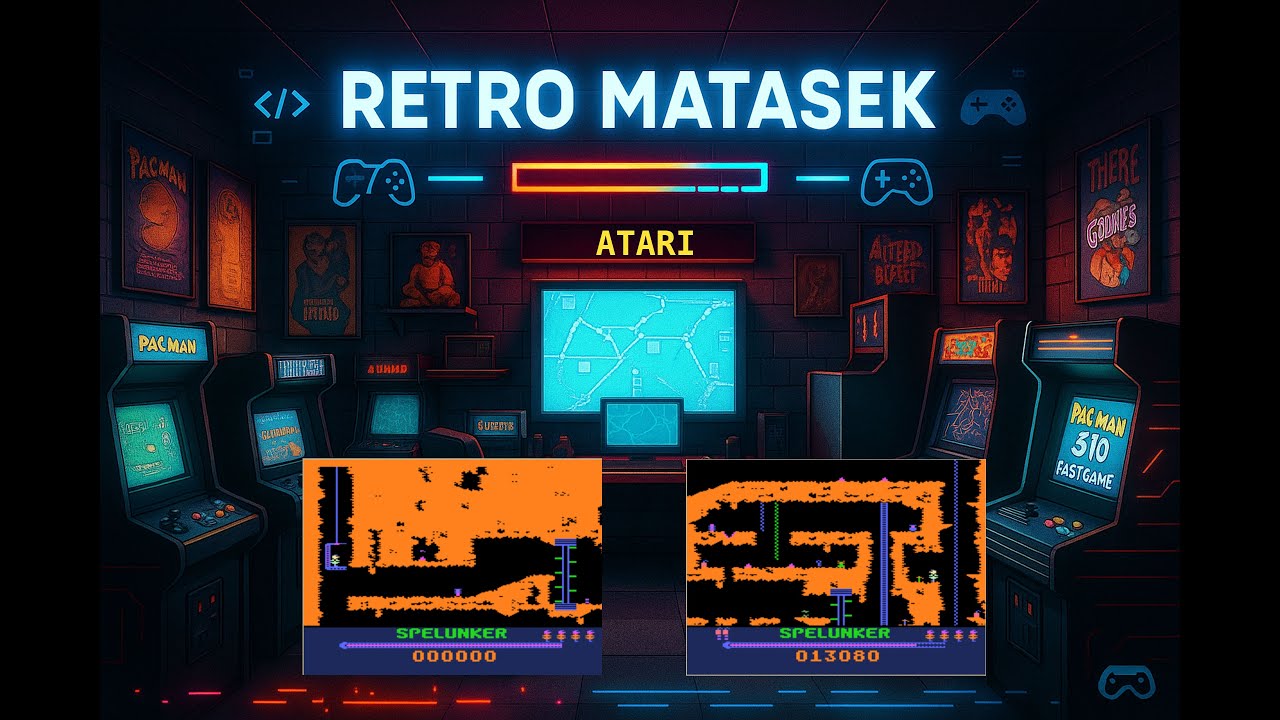 Atari - Spelunker #3 , Pharaoh's Curse (Longplay) - YouTube