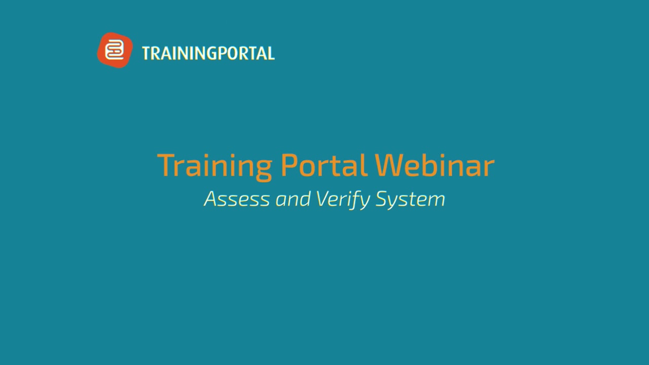 Trainingportal Assessor & Verifier Overview - Full - YouTube