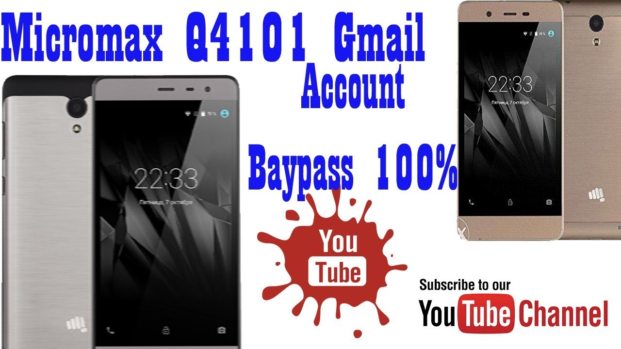 Micromax q4101 frp remove By TECHNICAL GURU - YouTube