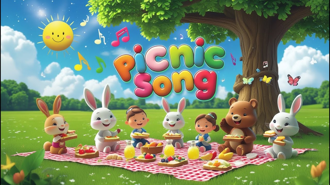 Picnic Song 🧺🎶 | Fun Kids Song | USA LOLY KIDS 🌟 | Nursery Rhymes ...