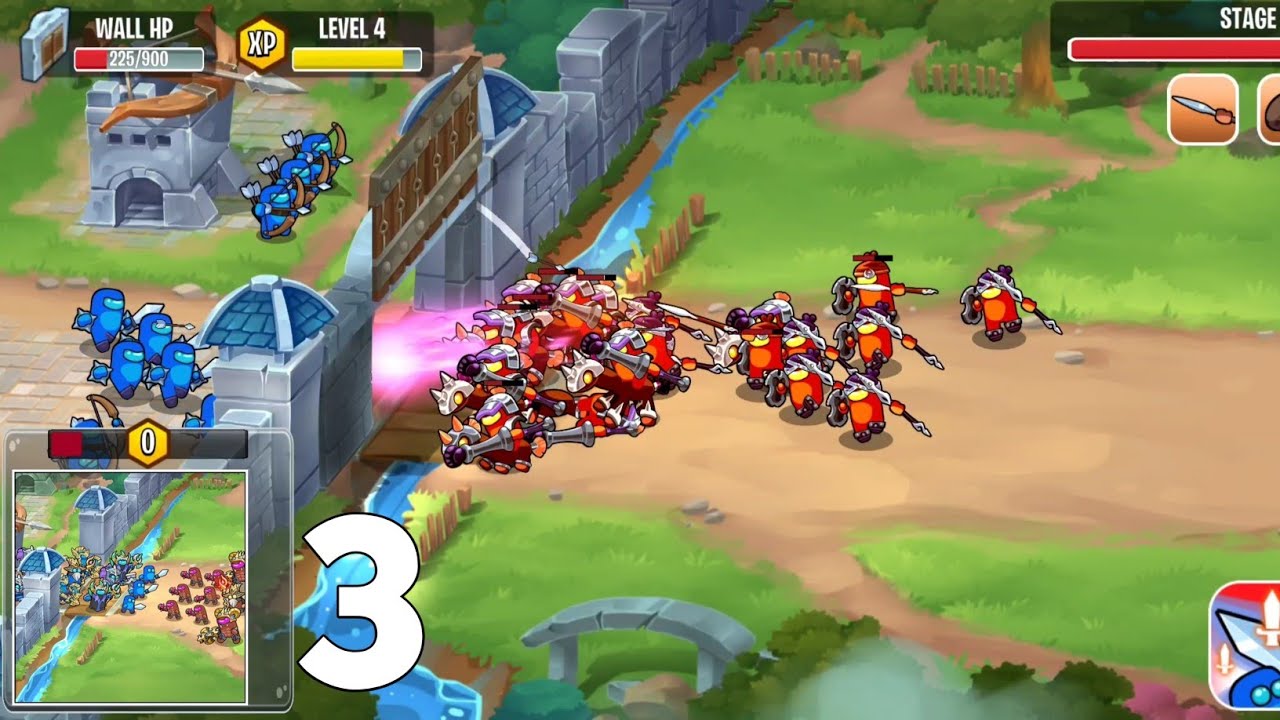 WARRIORS DEFEND: TOWER DEFENCE | ANDROID GAMEPLAY #3 - YouTube