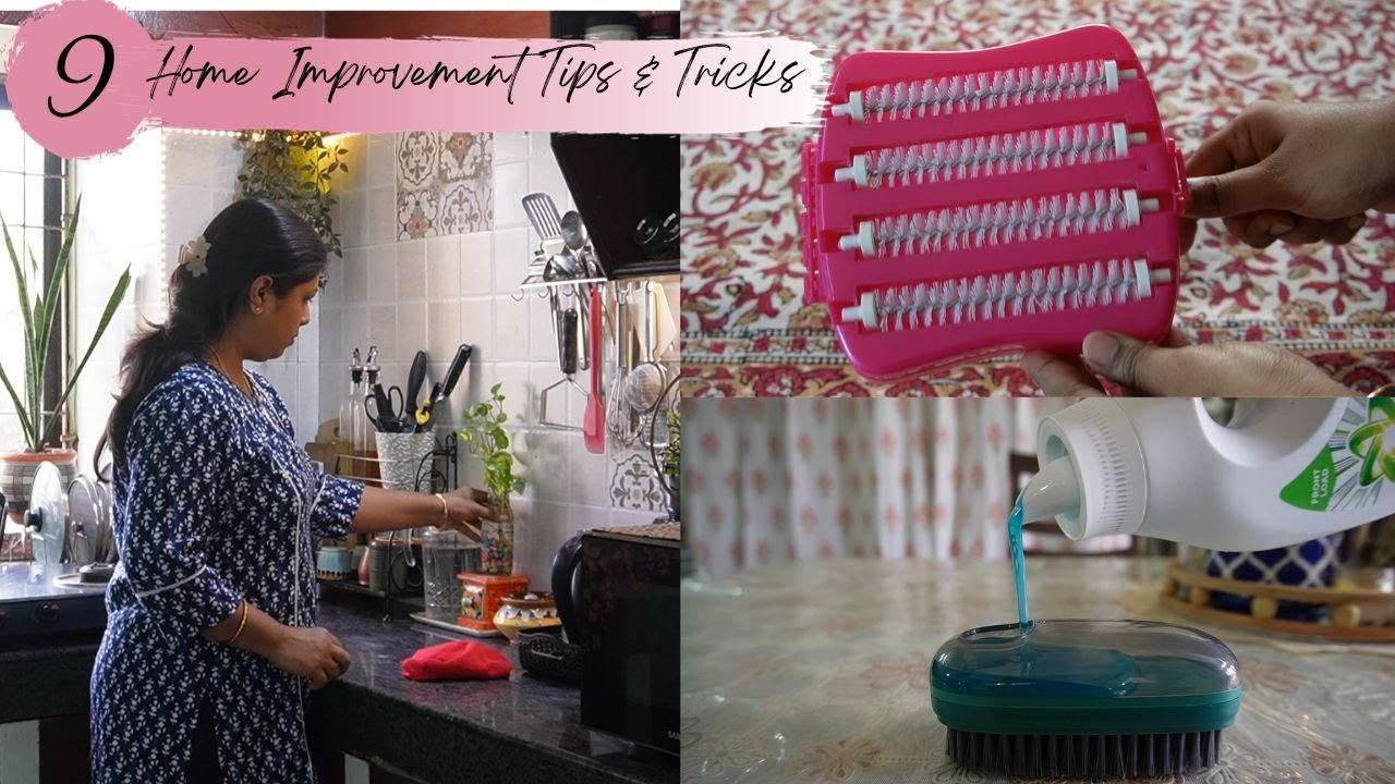 9 Home Improvement Tips, Tricks & Hacks | Useful Home & Kitchen Hacks That Will Make Your Life ...
