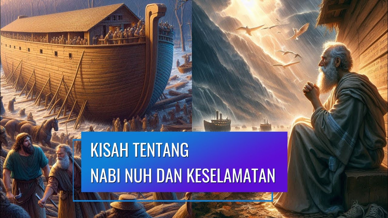 Kisah tentang Nabi Nuh dan Bahtera Keselamatan (Alkitab Kejadian 6:9-22 ...