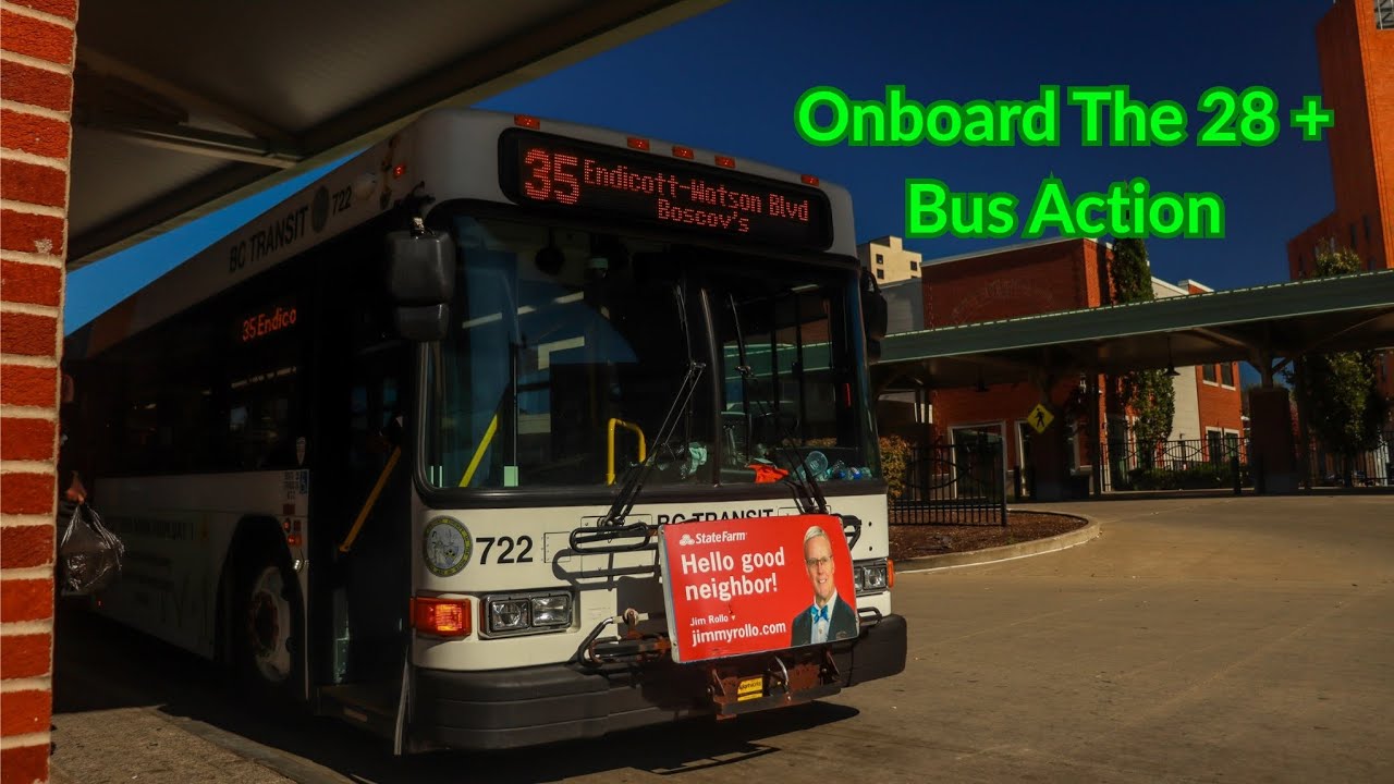 Onboard BC Transit 2017 Gillig Low Floor 722 On The 28 + Bus Action ...