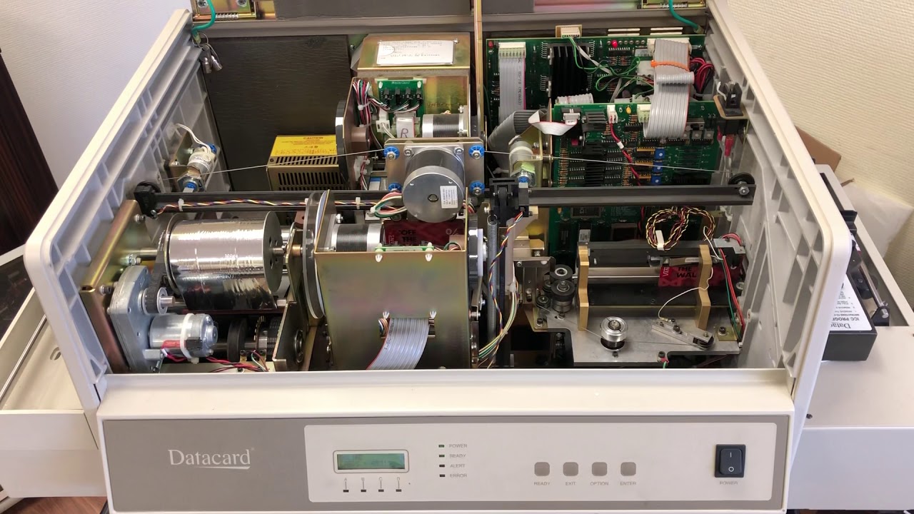 Datacard 450 + Software - YouTube