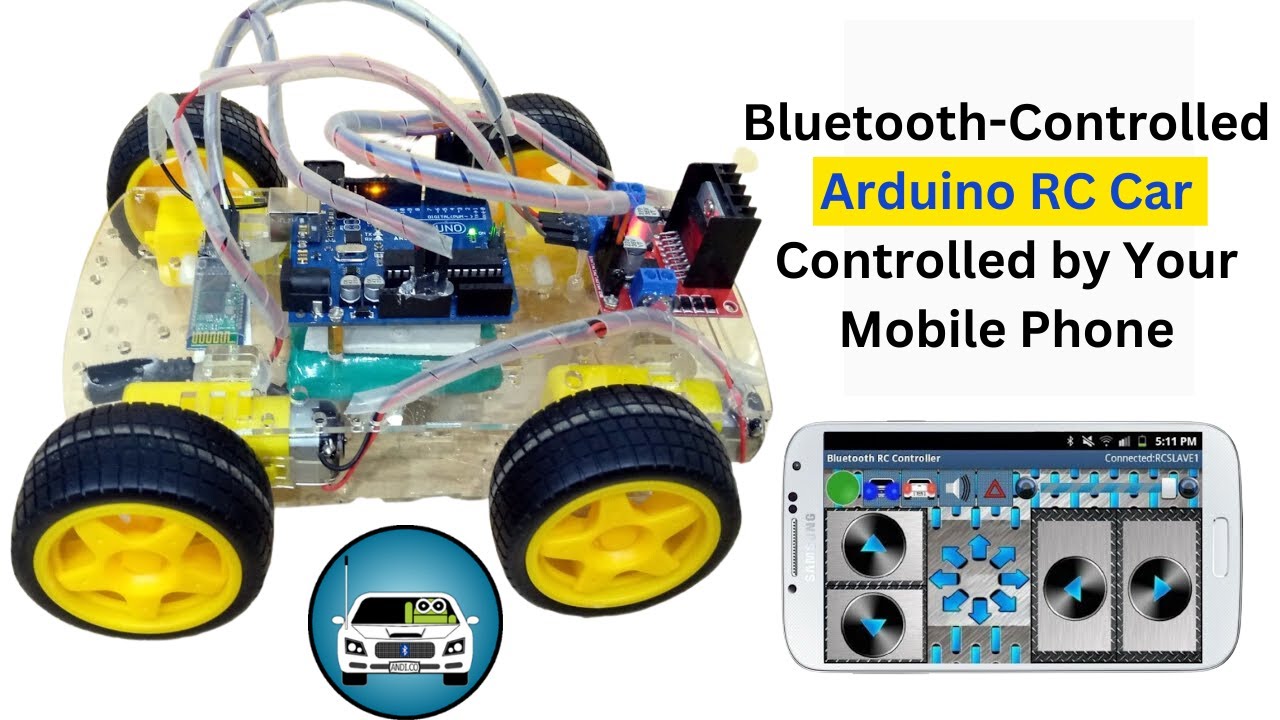 How To Make Bluetooth Controlled Arduino Rc Car Controlled By Your Mobile Phone Hindi And Urdu