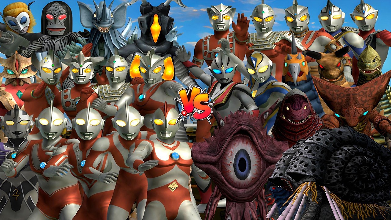 Ultraman Fighting Evolution3🔥Different role battles,Which one is the ...