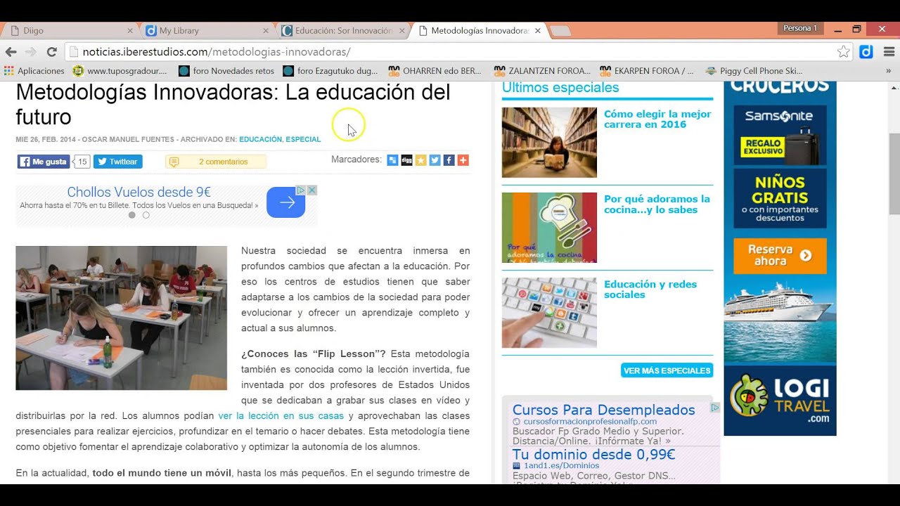Tutorial Diigo - YouTube