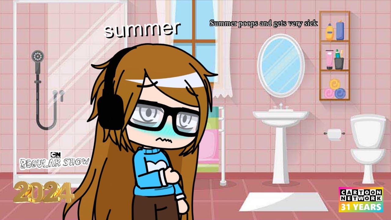 Regular show in 2024: summer takes a poop and gets sick//Cartoon ...