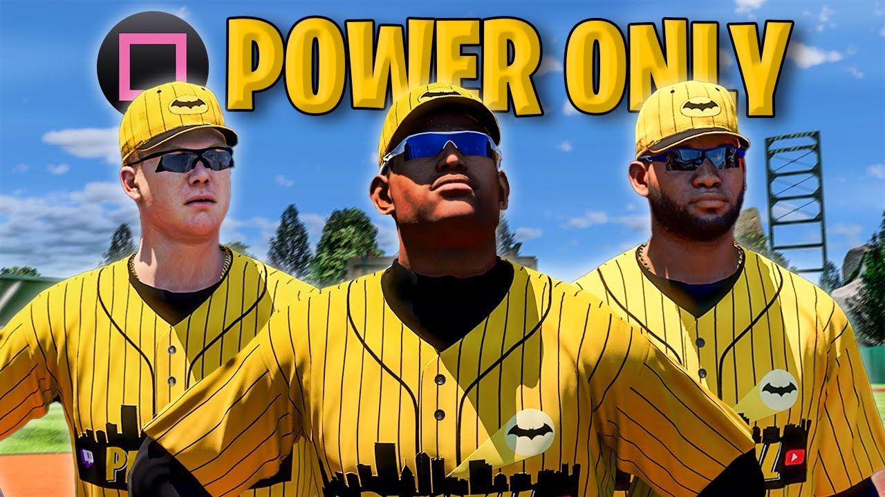 We Used The All Power Team With ONLY Power Swings! - YouTube