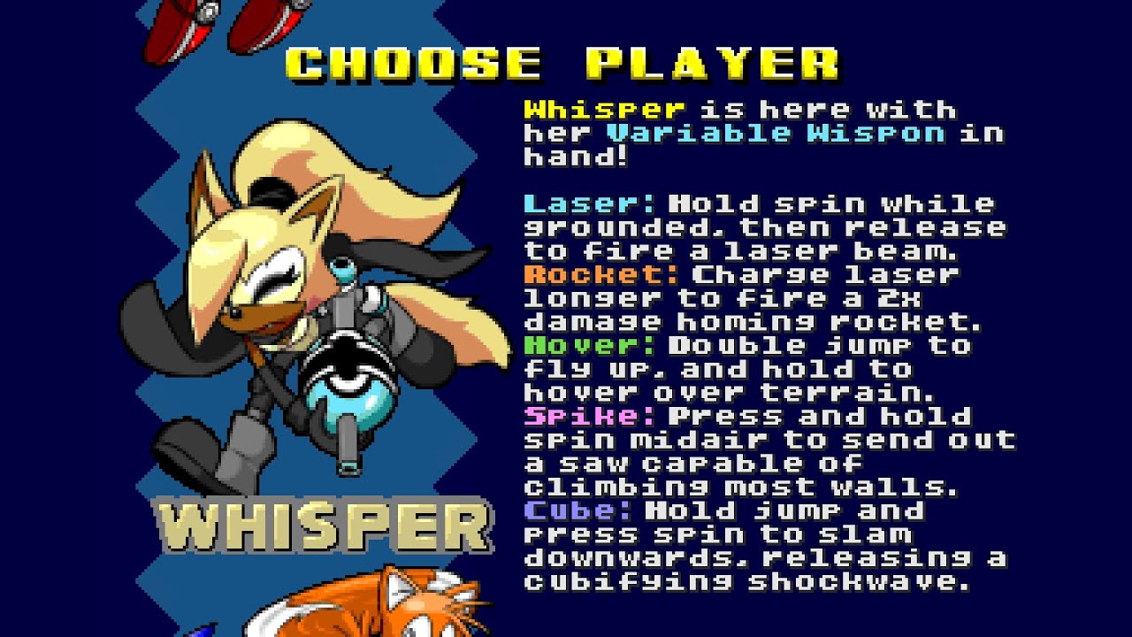 Whisper the Wolf || Srb2 Mods - YouTube