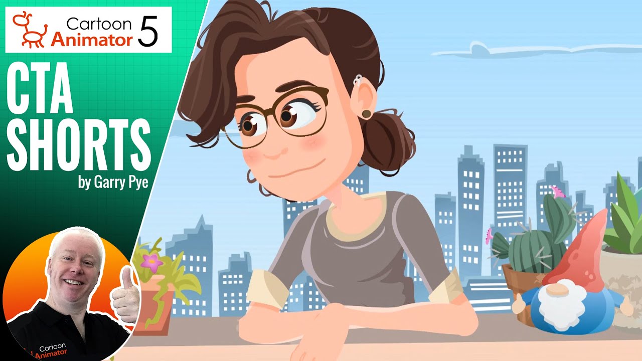 Cartoon Animator 2D Animation test by Garry Pye - YouTube