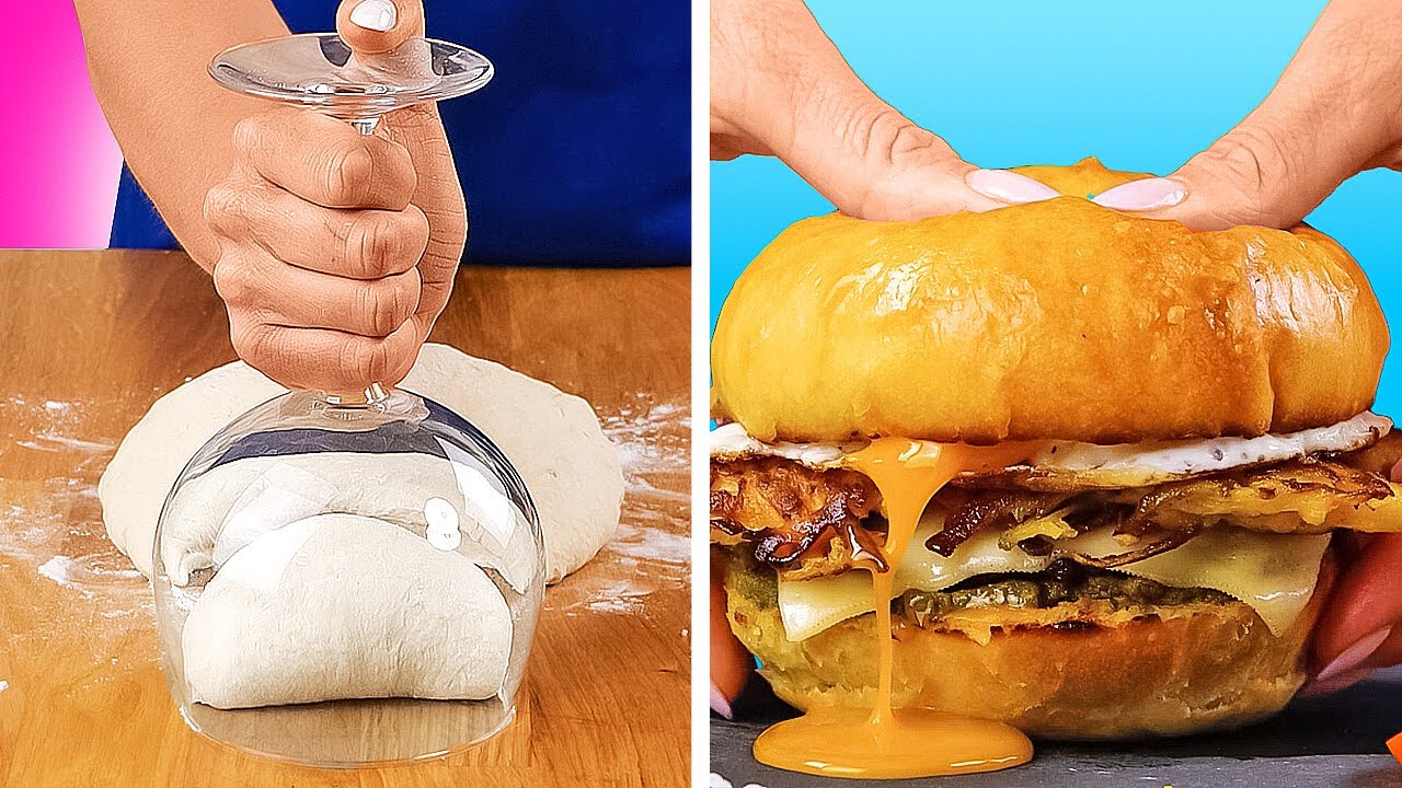 Receitas rápidas e deliciosas de fast food e truques de culinária - YouTube