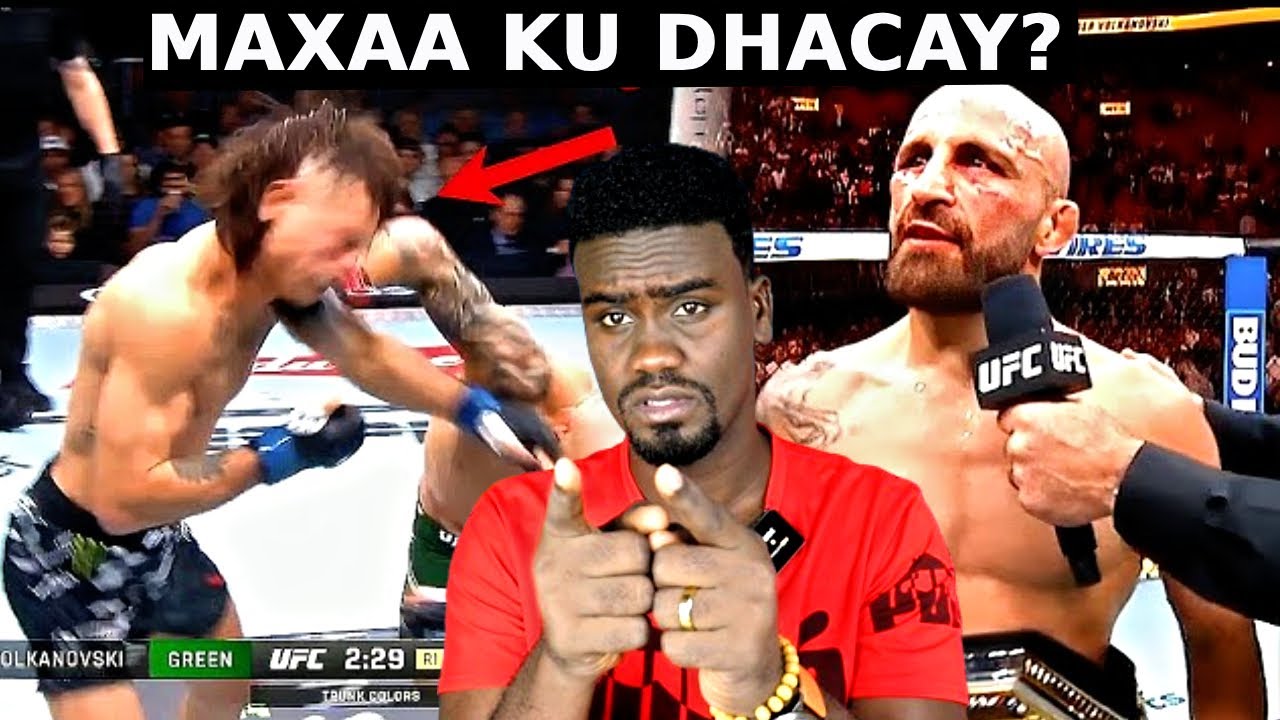 King is Back! 😱👊 UFC314 Maxaa lagadhahay?😤 Alex Volkanoviski & Diago ...