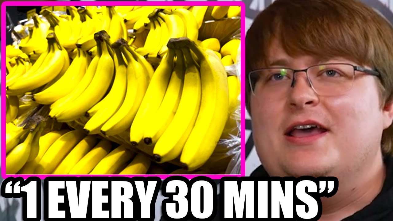 Caller Ate 300 Bananas in a Week for $1000 - YouTube