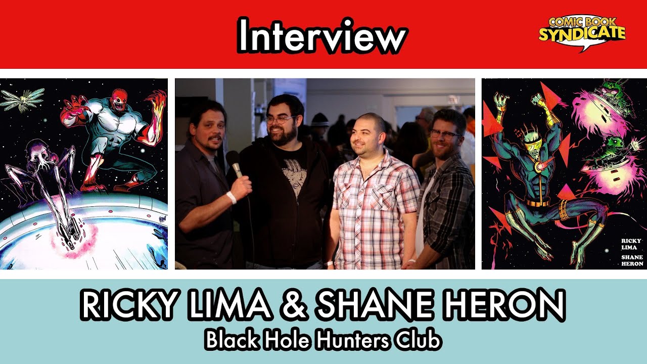 Ricky Lima & Shane Heron - interview | COMIC BOOK SYNDICATE - YouTube