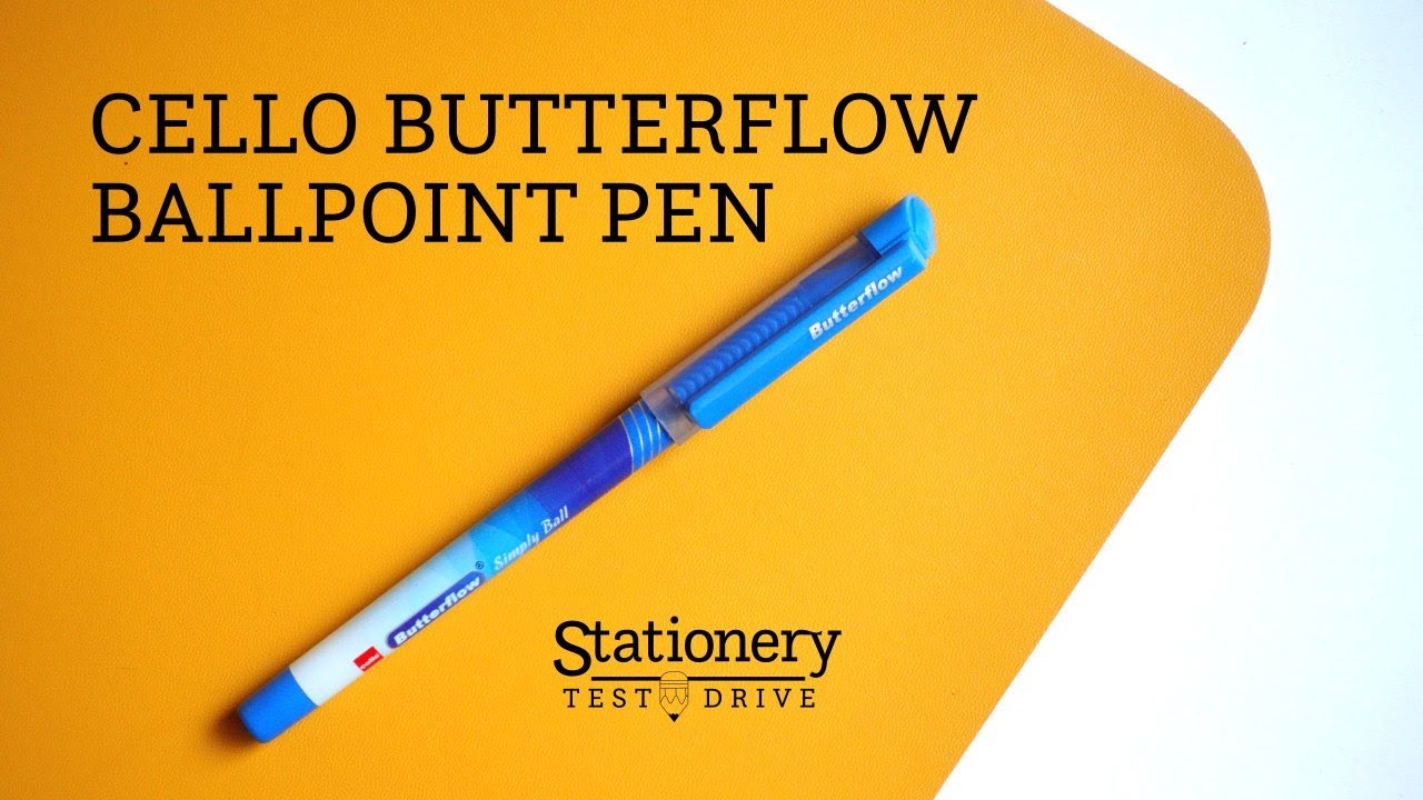 Is BiC Cello Butterflow the Best Pen for Writing & Ballpen Art ...