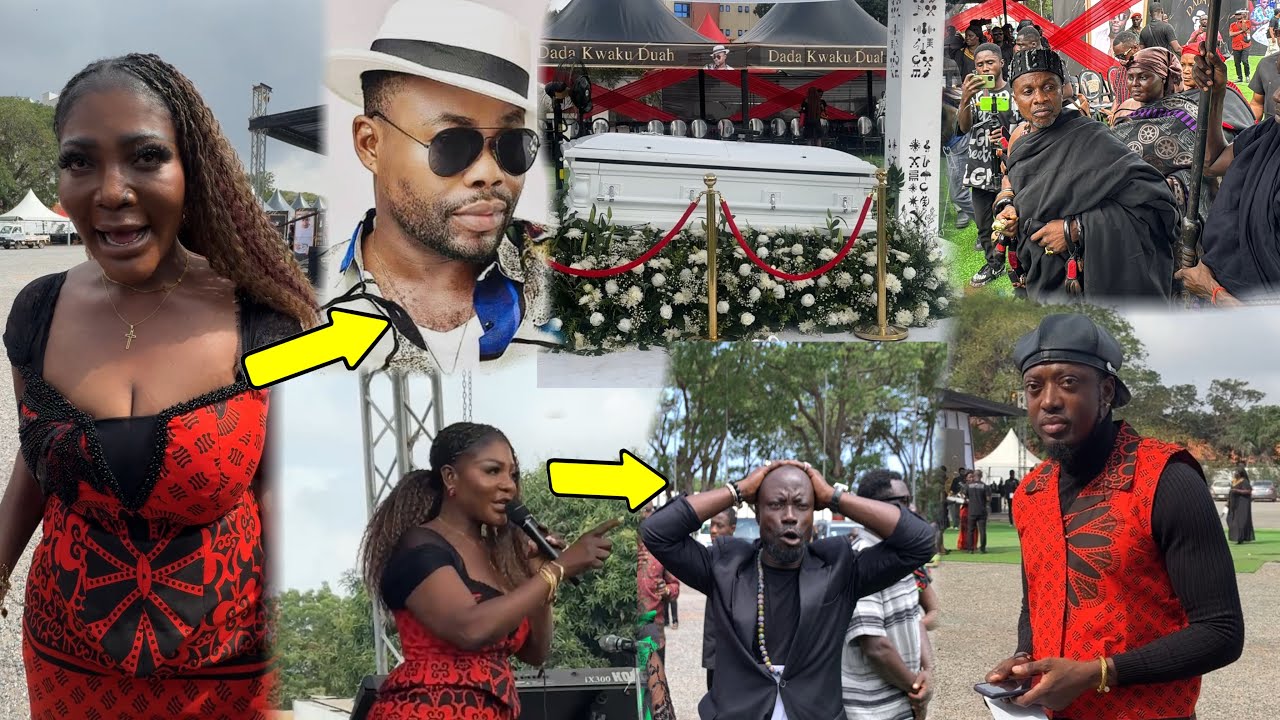 Exclusive🔥 Florence Obinim Stops At Dada KD Funeral To Send Warning To ...