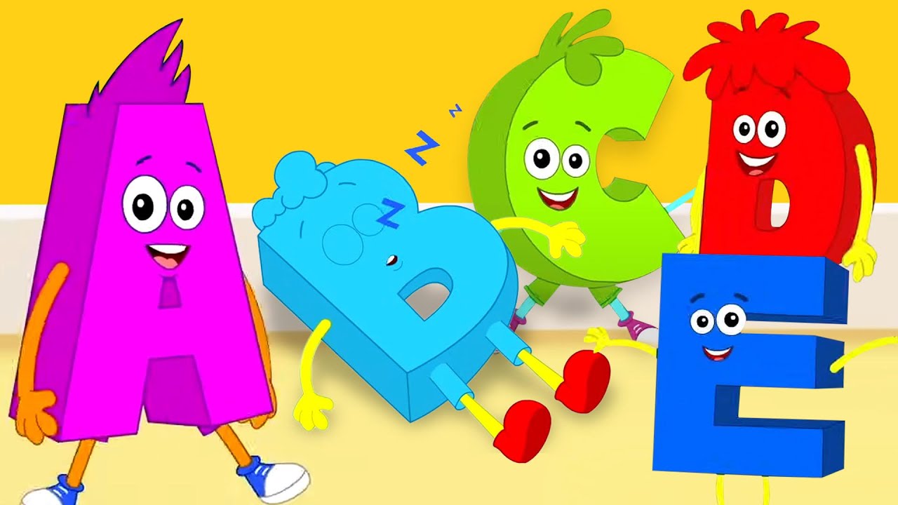 Five Little Alphabets And More Fun Learning Videos for Children - YouTube