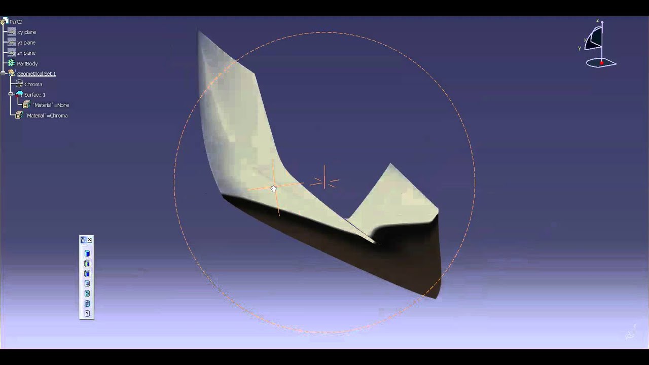 Catia V5 | Catia V6 Tutorial - Apply Material for Visualization - YouTube