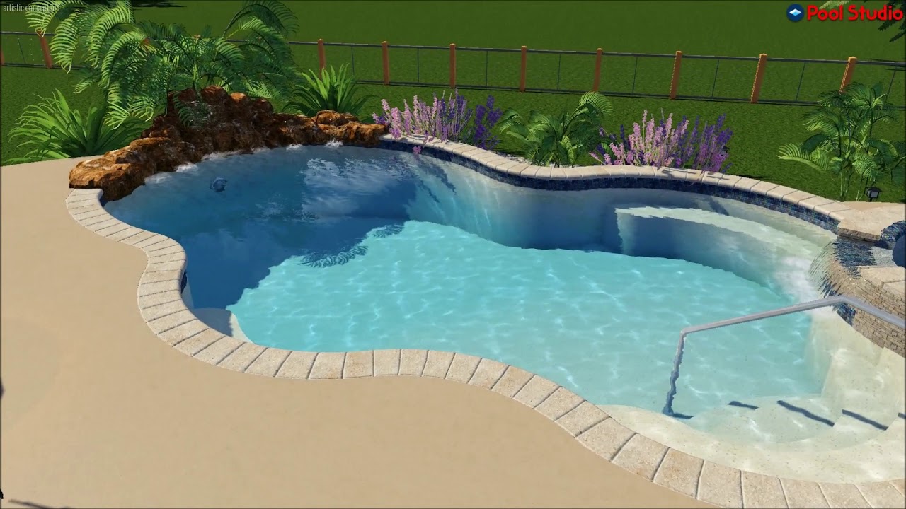 Platinum Pools - Appleton Pool Video - Designed by Clay Givens - YouTube