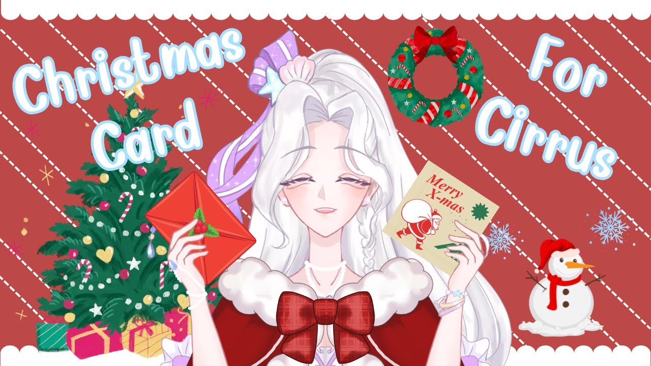 [ 🔴 Pre-de : Christmas card for Cirrus ] สคส จากเงือกไร้หางจะเริ่มจัด ...
