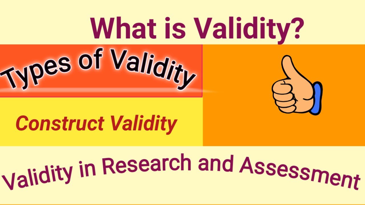 Unveiling the secrets of Construct Validity | Convergent and Discriminant Validity - YouTube
