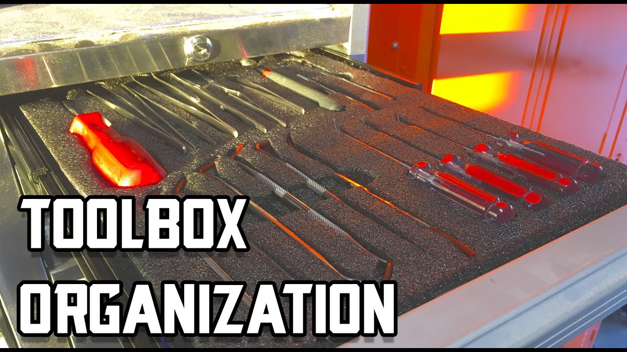 Shop Toolbox Tool Organization // Toolbox Organization Part 1 - YouTube