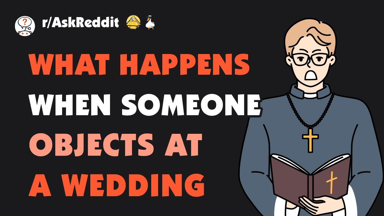 What happens when someone objects at a wedding 60 photos ...