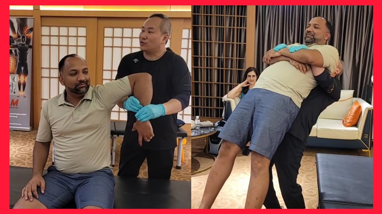 Chris Leong Treatment Neck and Lower Back Problems😱 - YouTube