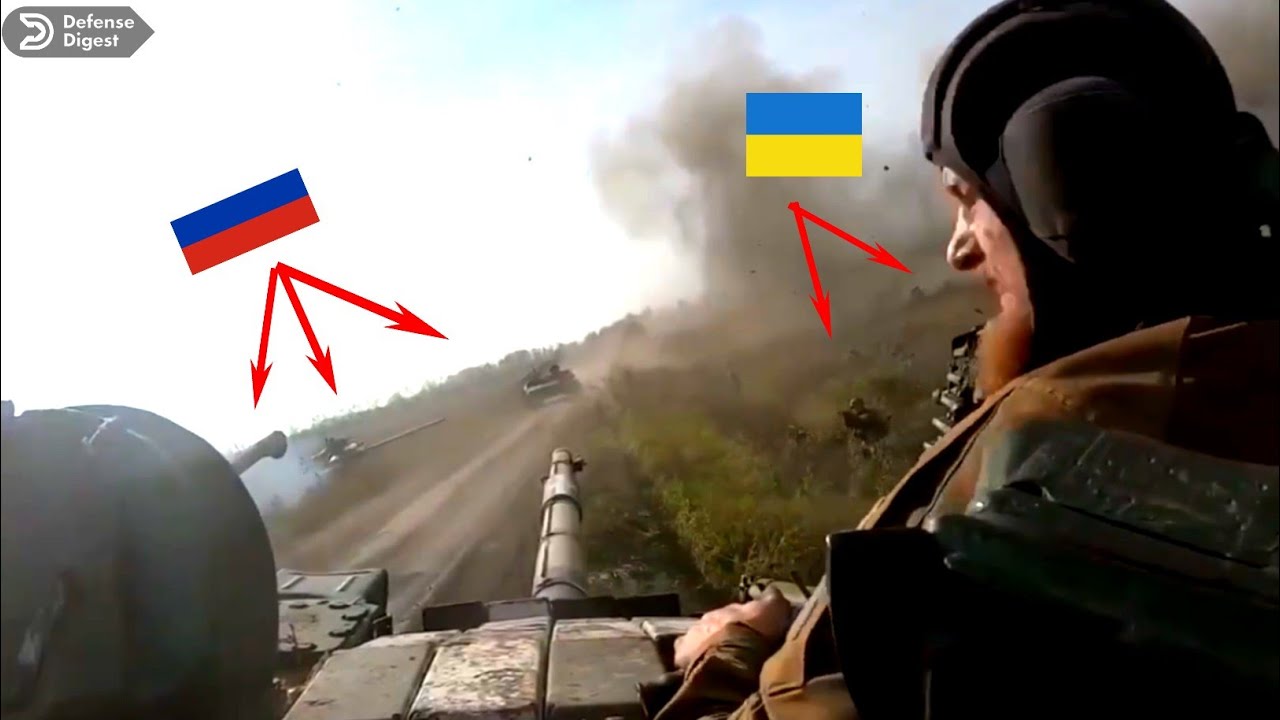 Absolutely insane: Ukrainian tank blast Russians in point-blank battle ...