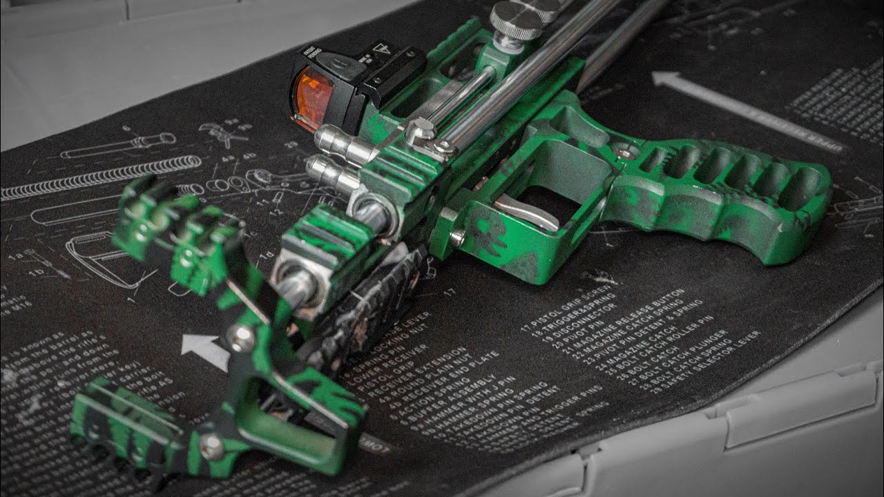 Camouflage slingshot X-bow （Falcon Slingbow） - YouTube