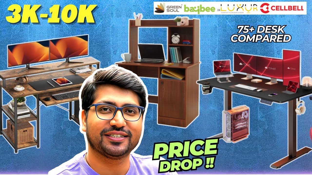 2026's Best Office Table/ Office Desk🔥Best Computer Table in India🔥Best ...