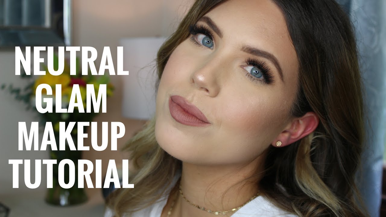 Neutral Glam Makeup Tutorial | Faith Drew - YouTube