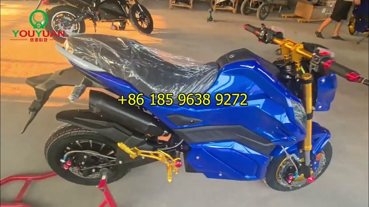 Y2 Z6 Cheap high quality fast electric cool motorcycle 60v 72v 20ah 1000w popular electric ...