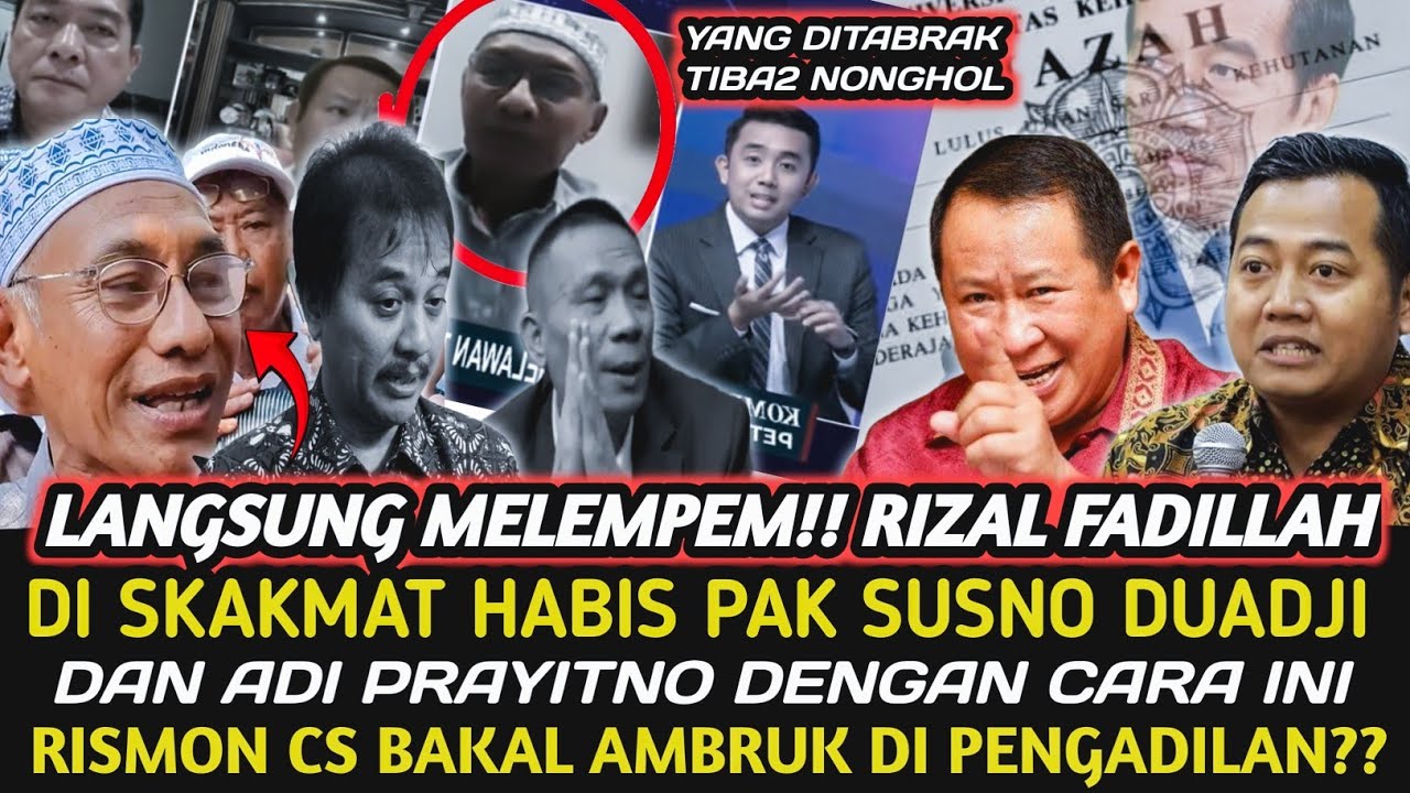 AUTO LEMAS!! RIZAL FADILLAH DI SKAKMAT HABIS OLEH PAK SUSNO DUADJI ...