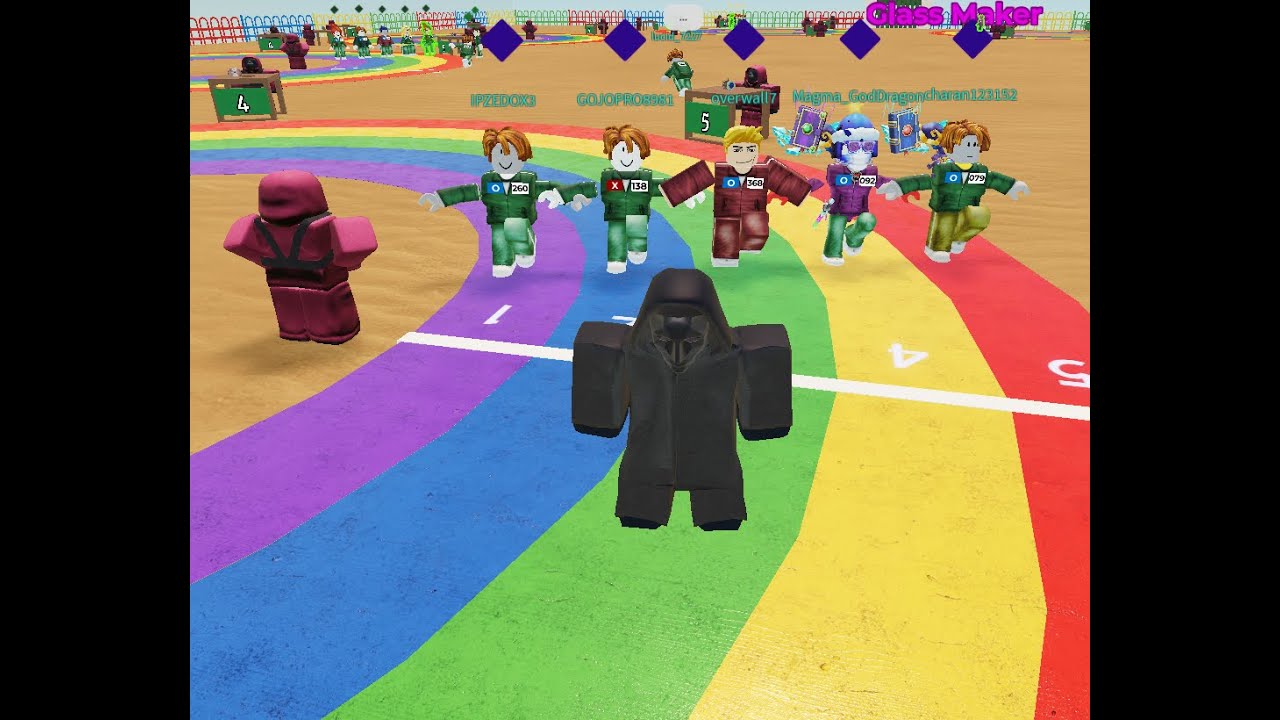 Playing as FRONTMAN in [🔫REBELLION] Squid Game X PENTA S2- Roblox (Full ...