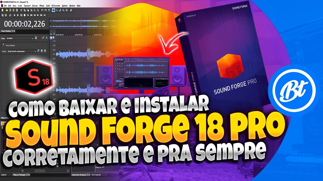 Como Instalar o Sound Forge 18 corretamente e para sempre! - YouTube