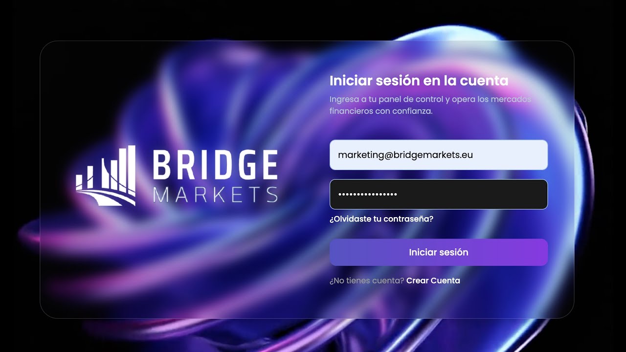 Nuevo Portal de Cliente Bridge Markets 2026 - YouTube