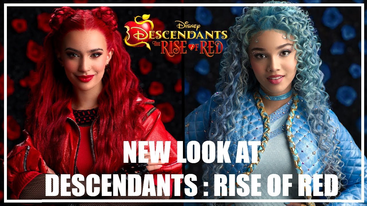 New Look At Descendants : The Rise of Red! I NEWS I Filmtastic - YouTube