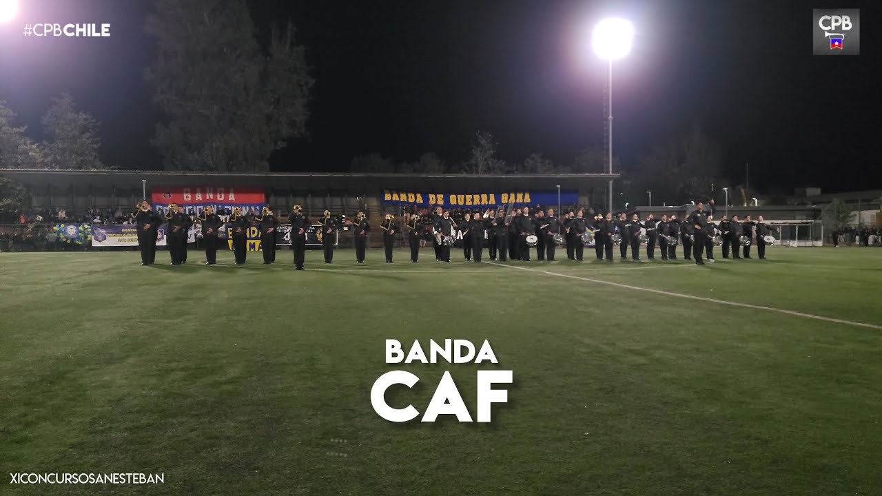Banda CAF - XI Concurso San Esteban 2025 | Marchas Encajonados - YouTube